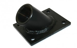 Montageplaat BOB sensor G1 BSP bi draad 45gr (schuin) Dial