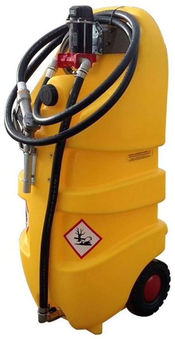 Fuel Caddy Diesel Mobiele brandstof trolley 110 Ltr 12VDC zonder meter Dial