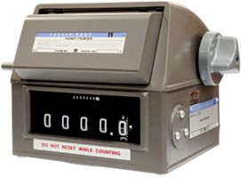 VEEDER ROOT COUNTER PRINTER (EC) Zero start Dial